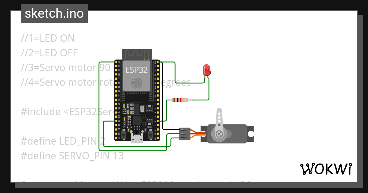 Wokwi Online ESP32 STM32 Arduino Simulator
