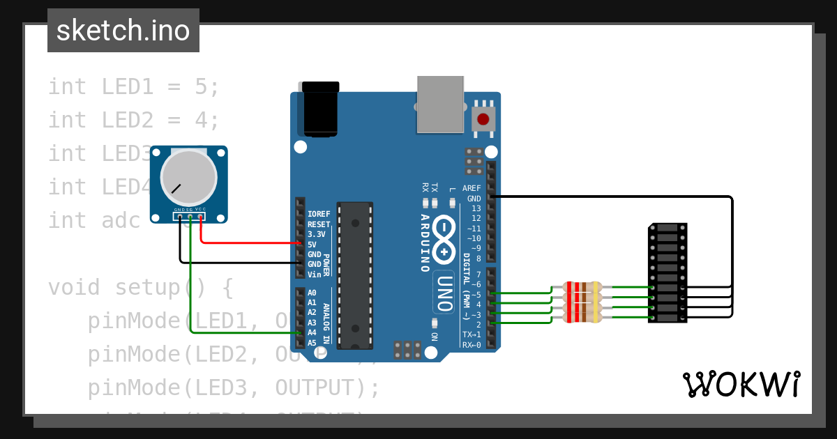 ไฟวิ่ง Wokwi Esp32 Stm32 Arduino Simulator