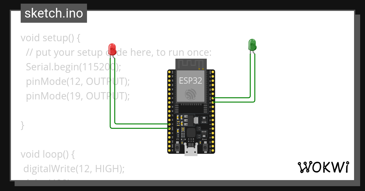 EX1 - Wokwi ESP32, STM32, Arduino Simulator EX1 - Wokwi ESP32, STM32, Arduino Simulator