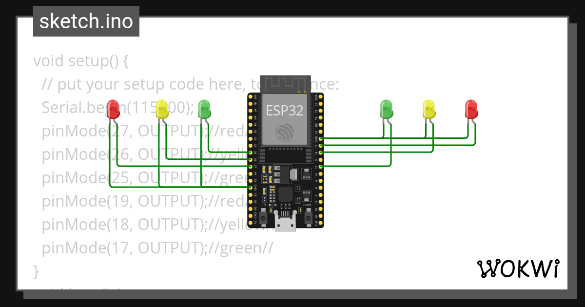 tasK3 - Wokwi ESP32, STM32, Arduino Simulator