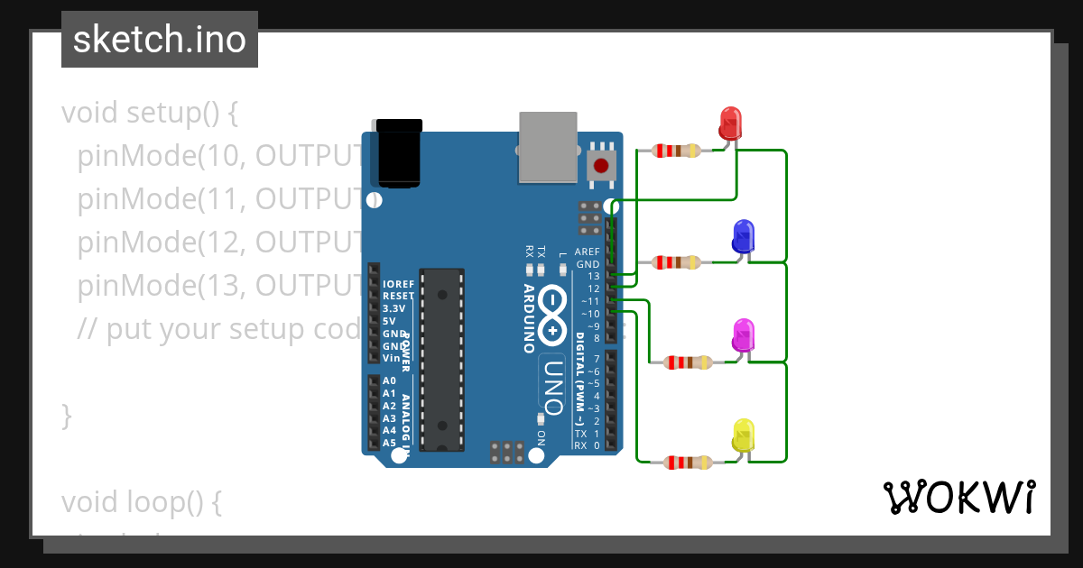practical led4 - Wokwi ESP32, STM32, Arduino Simulator practical led4 - Wokwi ESP32, STM32, Arduino Simulator
