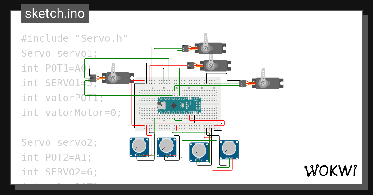Brazo Juan Wokwi Esp32 Stm32 Arduino Simulator 1653
