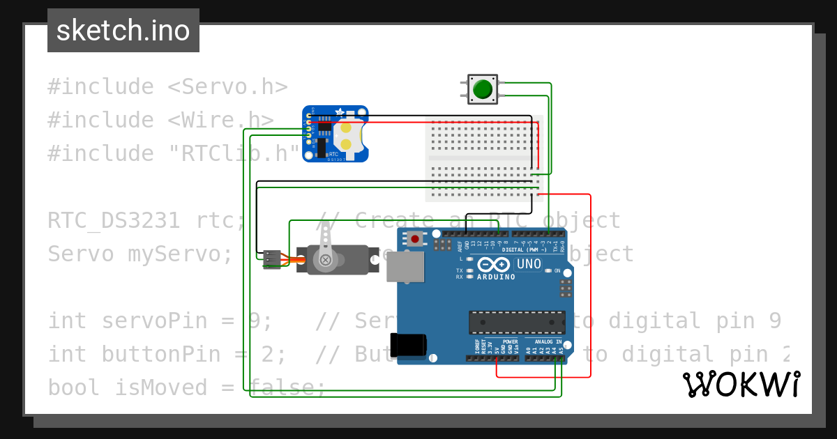 Cat Feeder Wokwi Esp32 Stm32 Arduino Simulator 3893