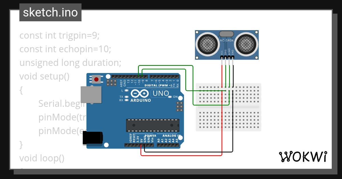 Hc Sr04 Wokwi Esp32 Stm32 Arduino Simulator 4627