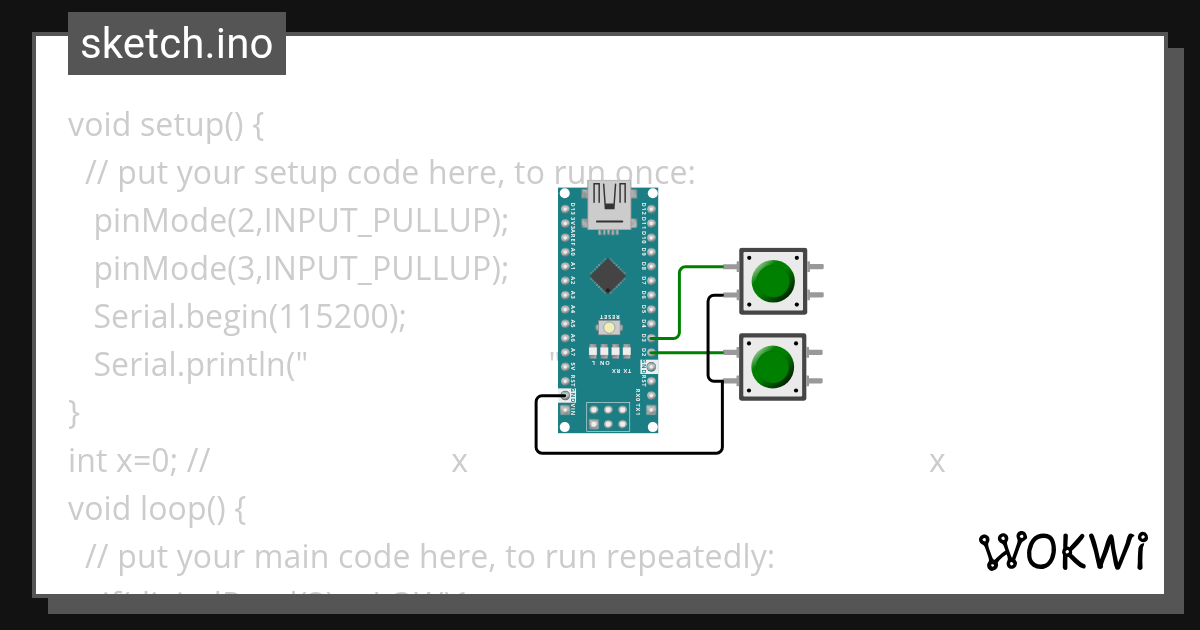 ภาษาซีloop Wokwi Esp32 Stm32 Arduino Simulator 8688