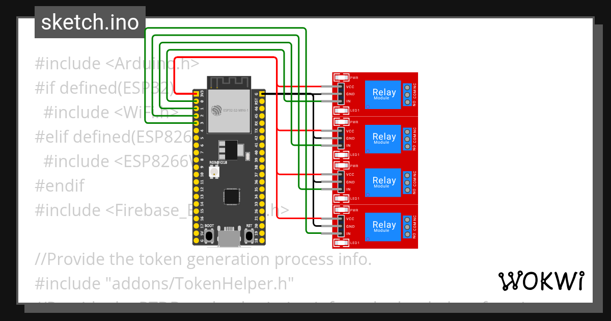 esp 8266 water system - Wokwi ESP32, STM32, Arduino Simulator