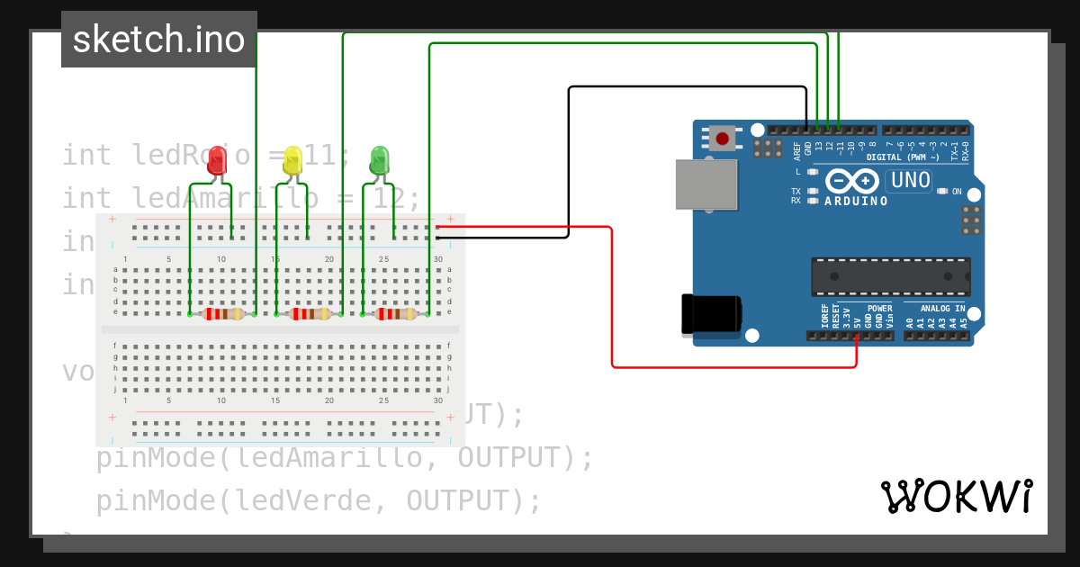 Semáforo Wokwi Esp32 Stm32 Arduino Simulator