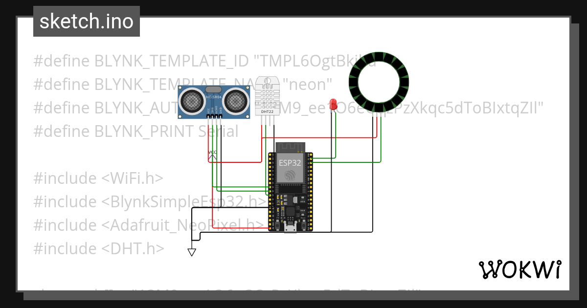 Assignment01neon Wokwi Esp32 Stm32 Arduino Simulator