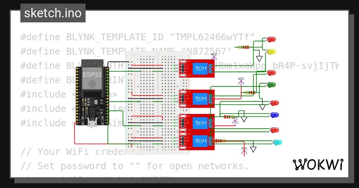 งาน8 7 2567 Wokwi Esp32 Stm32 Arduino Simulator