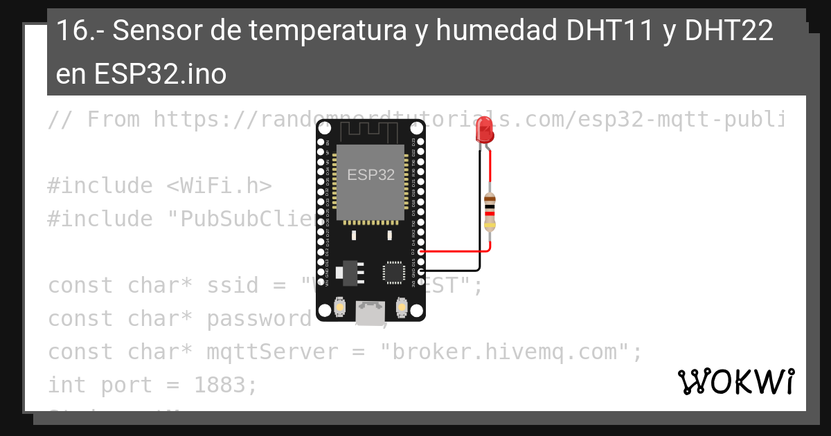 Led Wifi Wokwi Esp32 Stm32 Arduino Simulator 9488
