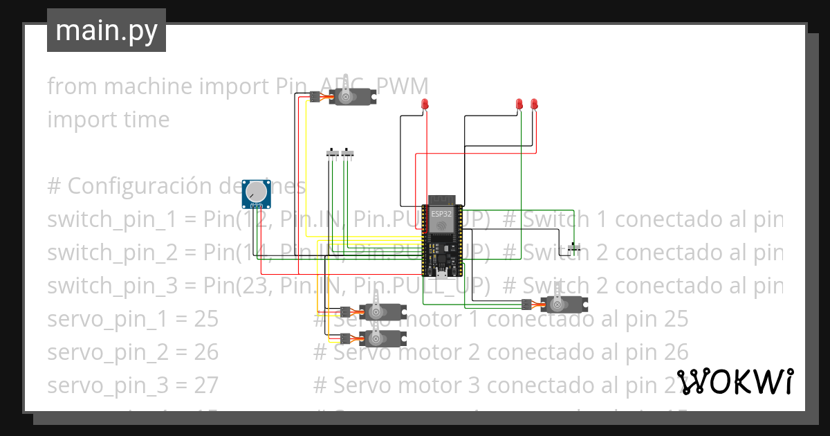 pwm motor - Wokwi ESP32, STM32, Arduino Simulator