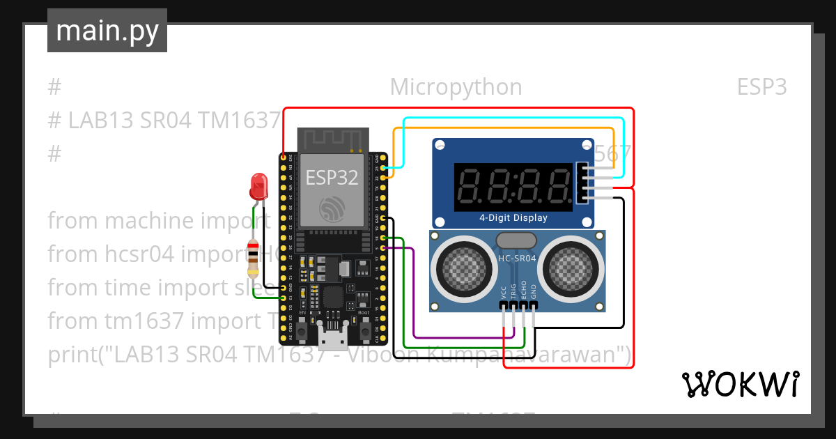 Lab13 Wokwi Esp32 Stm32 Arduino Simulator 