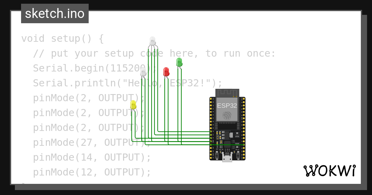 Wokwi Online Esp32 Stm32 Arduino Simulator