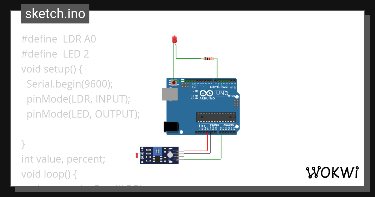 LDR_2 - Wokwi ESP32, STM32, Arduino Simulator LDR_2 - Wokwi ESP32, STM32, Arduino Simulator