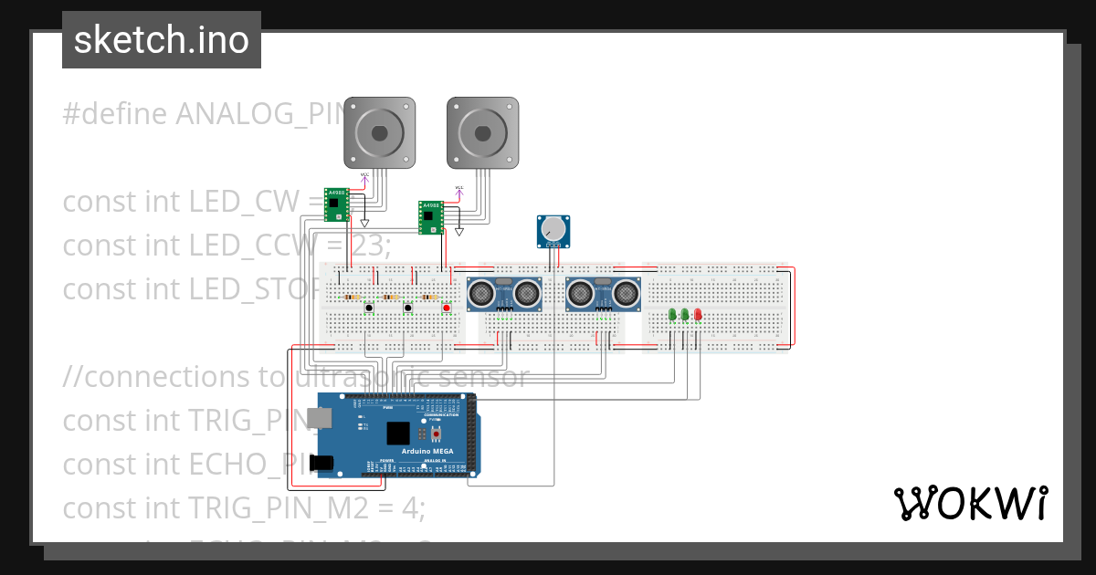 StepMotor CW & CCW adjustable speed V2 - Wokwi ESP32, STM32, Arduino Simulator