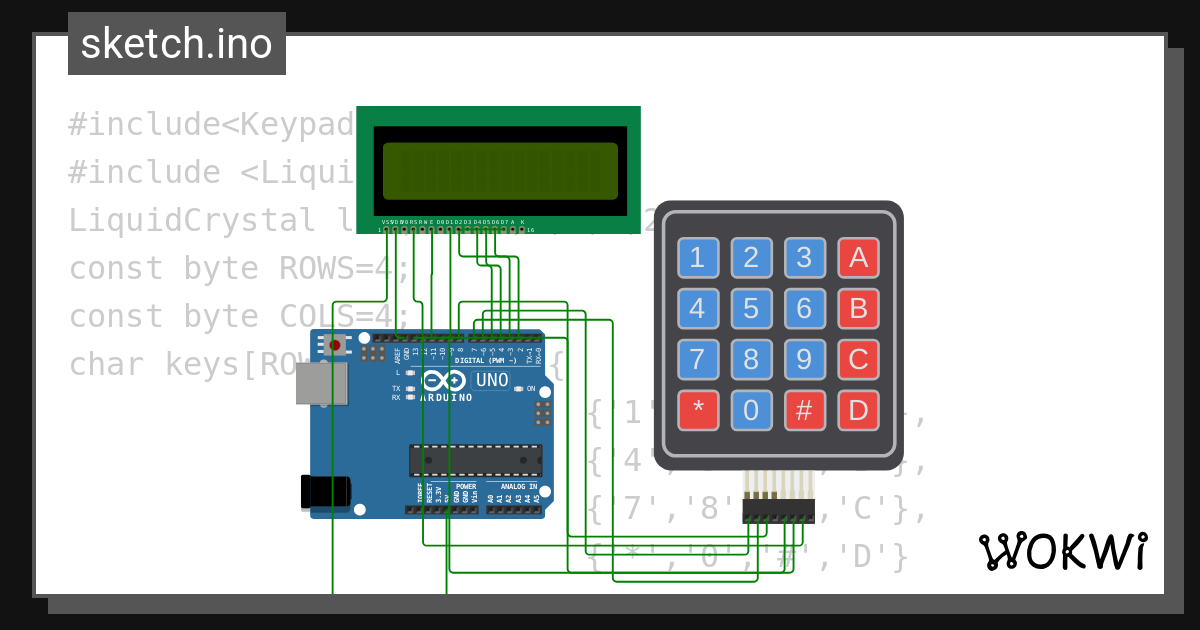 Sunil Keypad Wokwi Esp32 Stm32 Arduino Simulator 5811