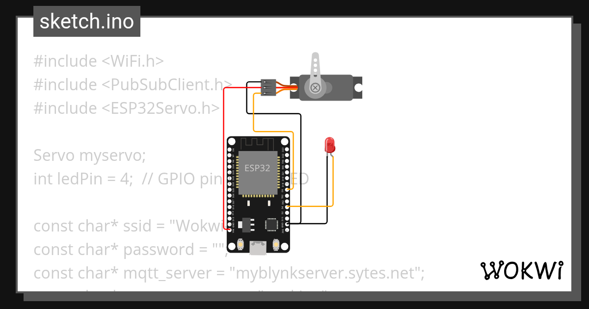 Nodered-wokwi-esp32-servo Copy - Wokwi ESP32, STM32, Arduino Simulator