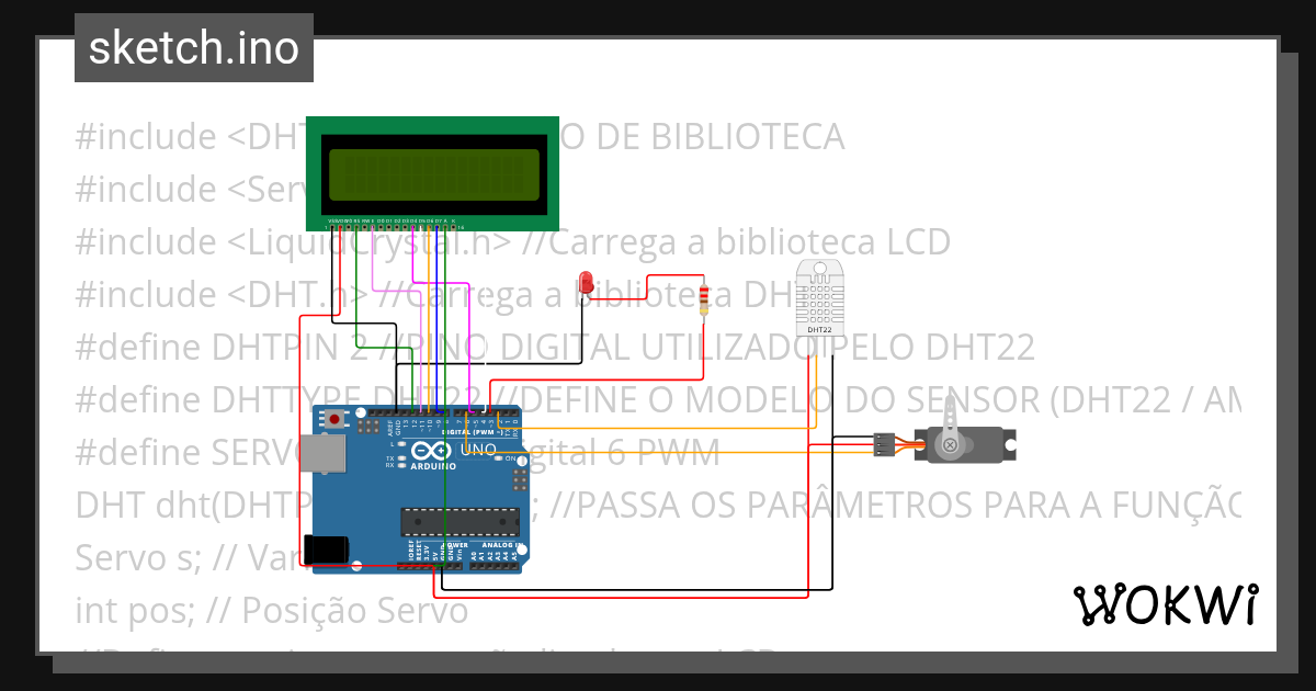 chocadeira - Wokwi ESP32, STM32, Arduino Simulator