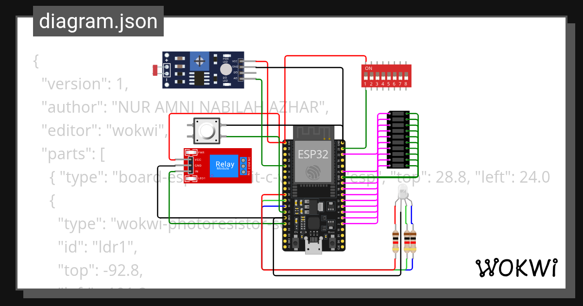 20240710 MINIPROJECT(ETC612) - Wokwi ESP32, STM32, Arduino Simulator