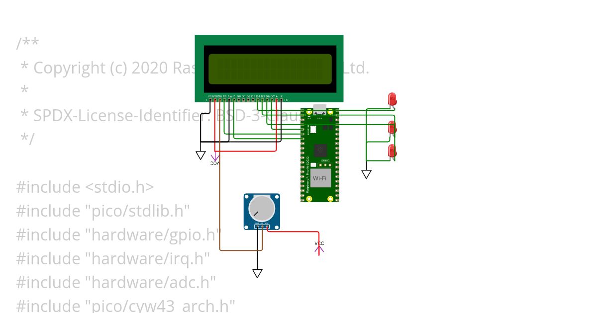 Raspberry Pi Pico on Wokwi - Online ESP32, STM32, Arduino Simulator