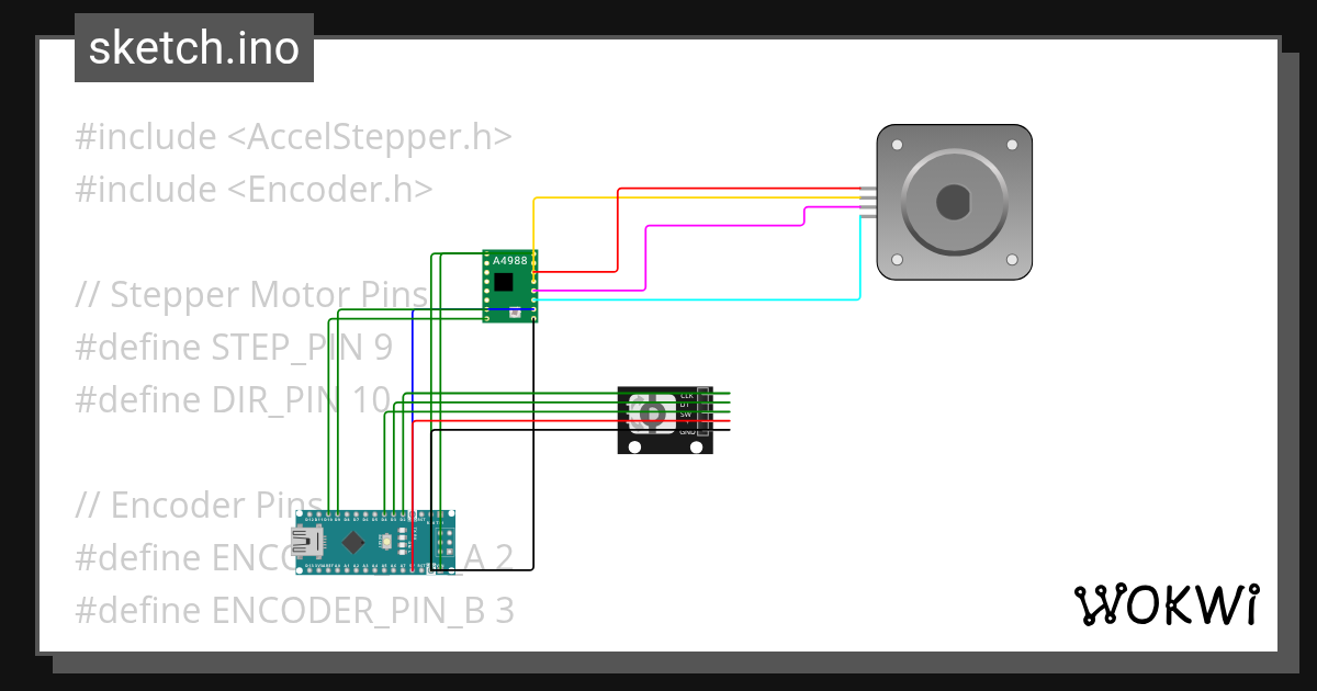 motor - Wokwi ESP32, STM32, Arduino Simulator