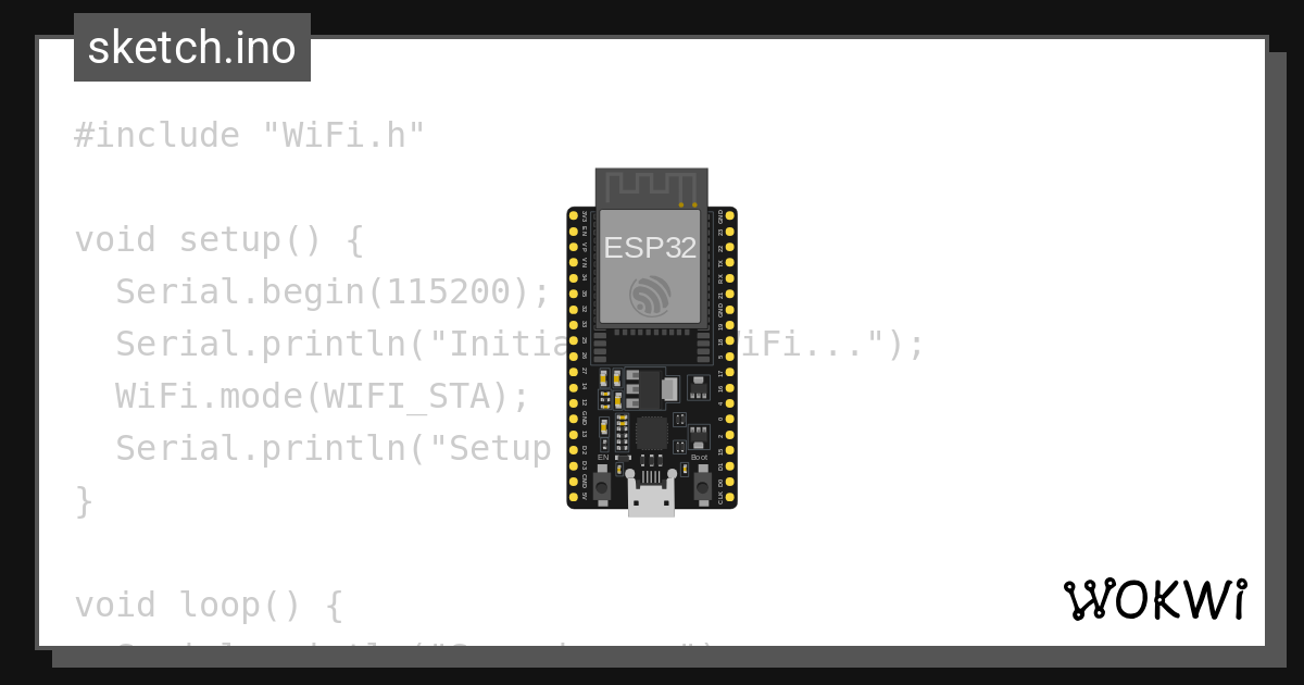 Wifi Scanning Wokwi Esp32 Stm32 Arduino Simulator 6932