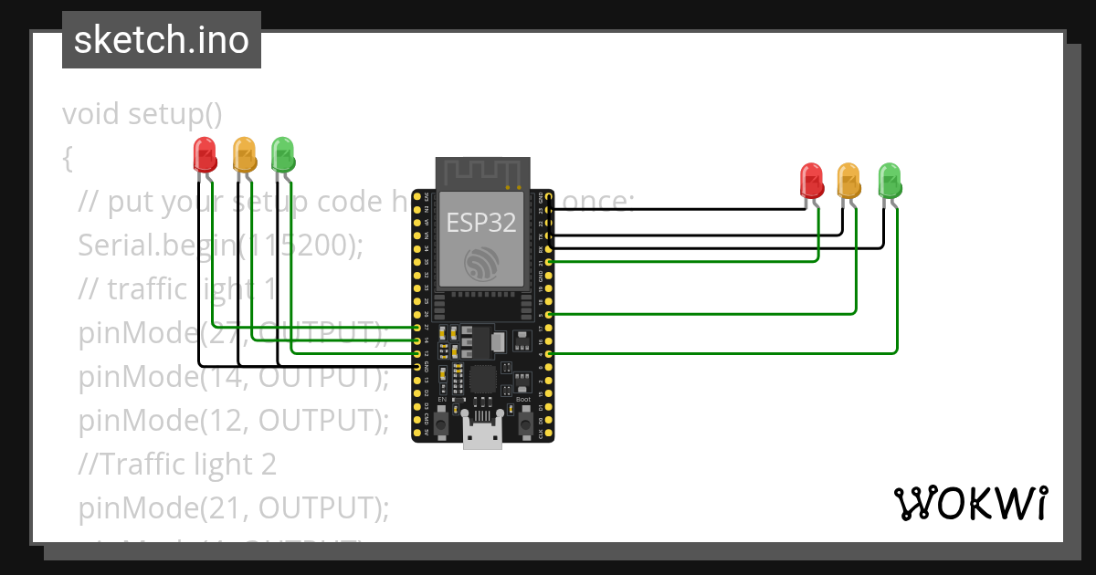task 3-traffic light 2 series - Wokwi ESP32, STM32, Arduino Simulator task 3-traffic light 2 series - Wokwi ESP32, STM32, Arduino Simulator