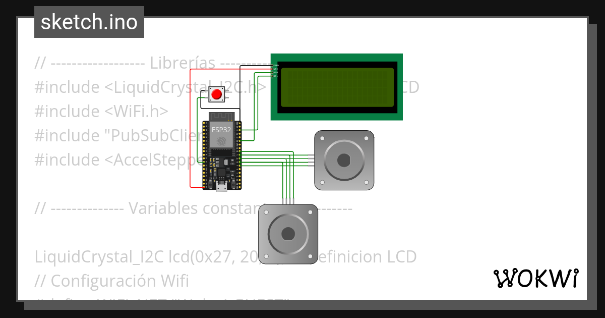 Semana 4 - proyecto final actuador - Wokwi ESP32, STM32, Arduino Simulator