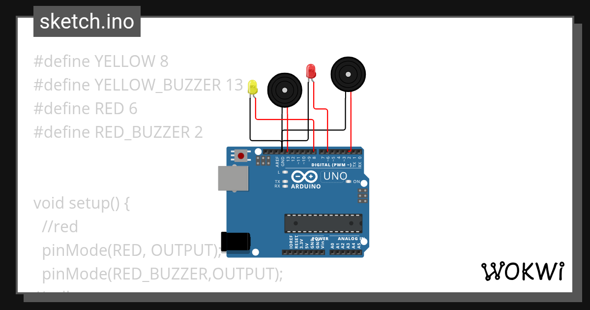 RED\ YELLOW LED - Wokwi ESP32, STM32, Arduino Simulator RED\ YELLOW LED - Wokwi ESP32, STM32, Arduino Simulator