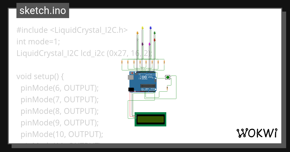 Lesson 3: Button and Interrupt Copy - Wokwi ESP32, STM32, Arduino Simulator