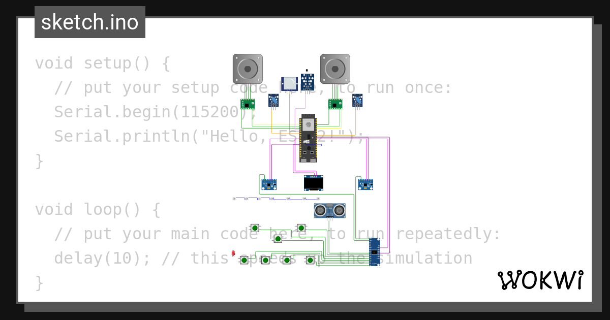Electronic Faucet Wokwi Esp32 Stm32 Arduino Simulator