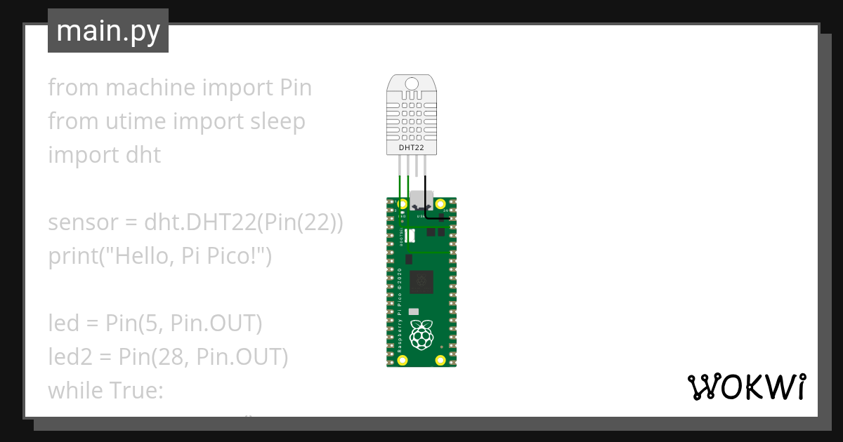 Blink With Micropython Copy Wokwi Esp32 Stm32 Arduino Simulator