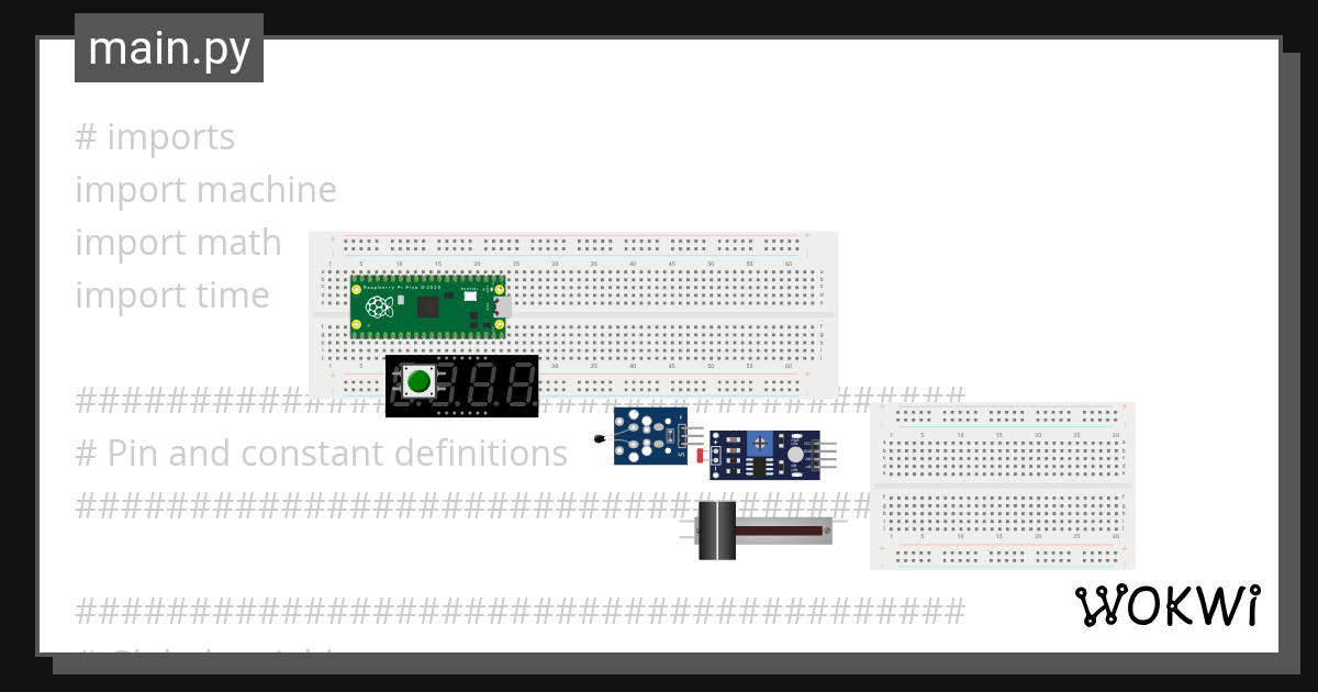 Embedded Voltmeter Ismail - Wokwi ESP32, STM32, Arduino Simulator