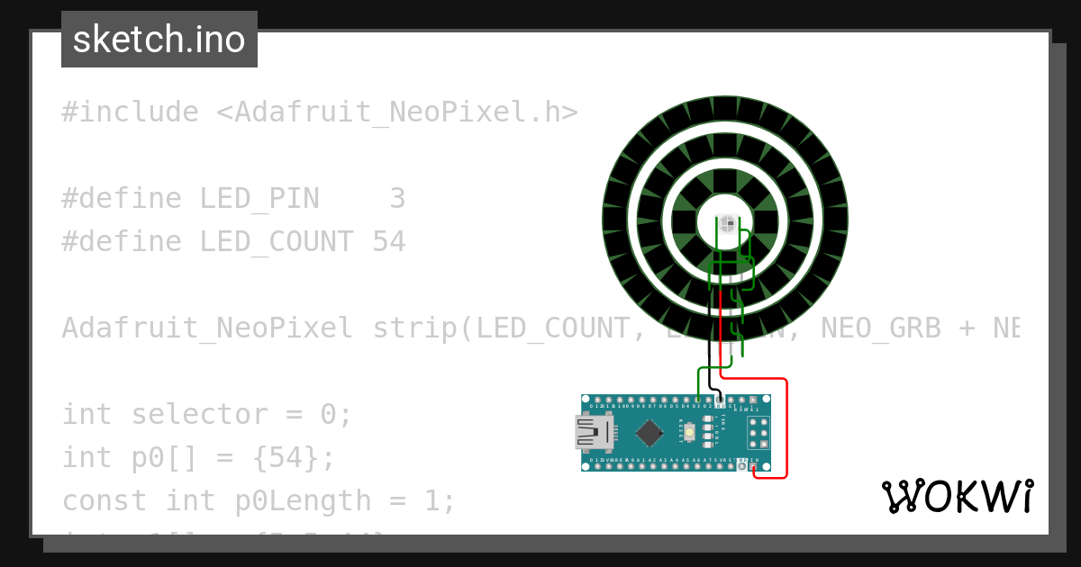 Moon Lamp Wokwi Esp32 Stm32 Arduino Simulator 4739
