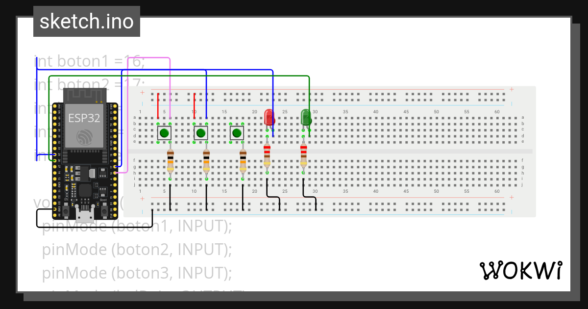 ejercicio-botones-melany-higuita - Wokwi ESP32, STM32, Arduino Simulator ejercicio-botones-melany-higuita - Wokwi ESP32, STM32, Arduino Simulator