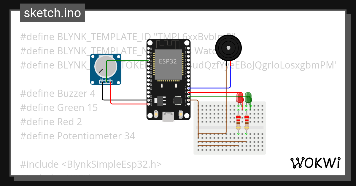 Gas Watch Wokwi Esp32 Stm32 Arduino Simulator 