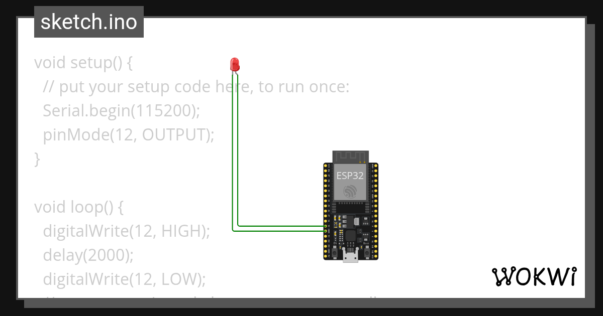912sanjayled Wokwi Esp32 Stm32 Arduino Simulator 6551