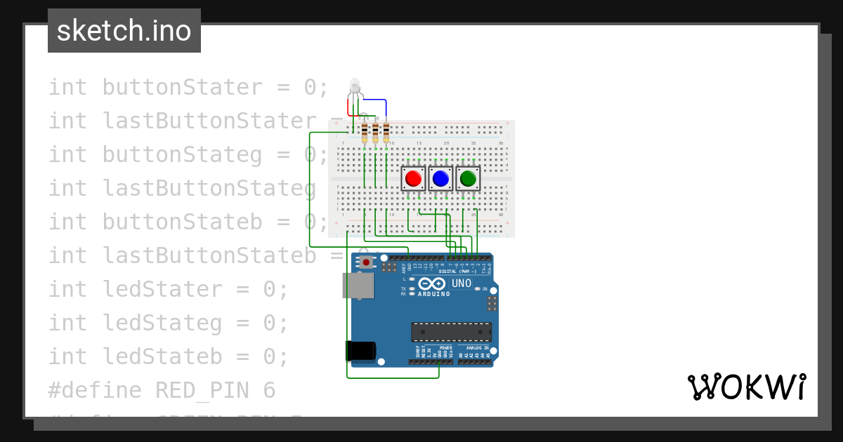 Rgb Ledlight Wokwi Esp32 Stm32 Arduino Simulator 6115