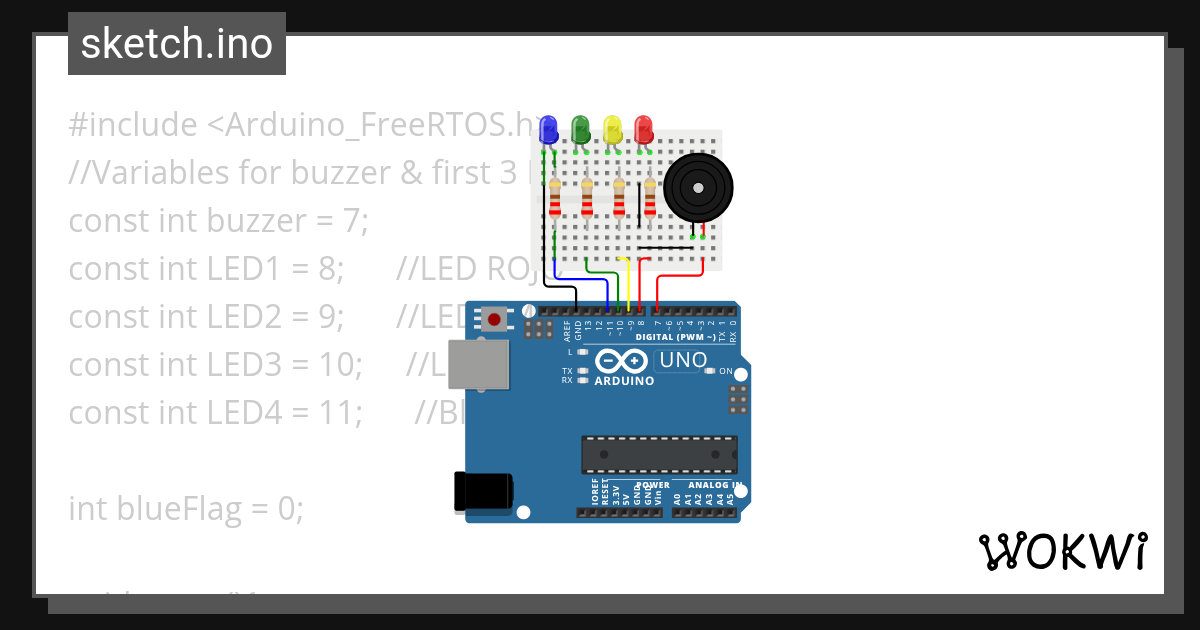 ejercicio #03 - Wokwi ESP32, STM32, Arduino Simulator