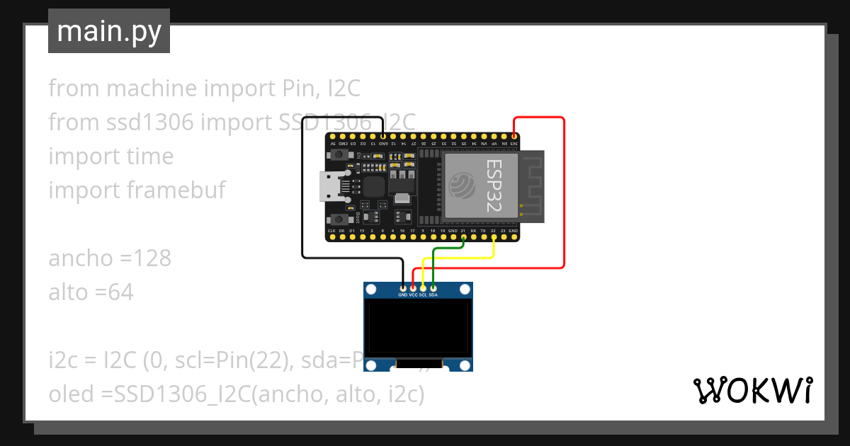 ejercicio 6. - Wokwi ESP32, STM32, Arduino Simulator