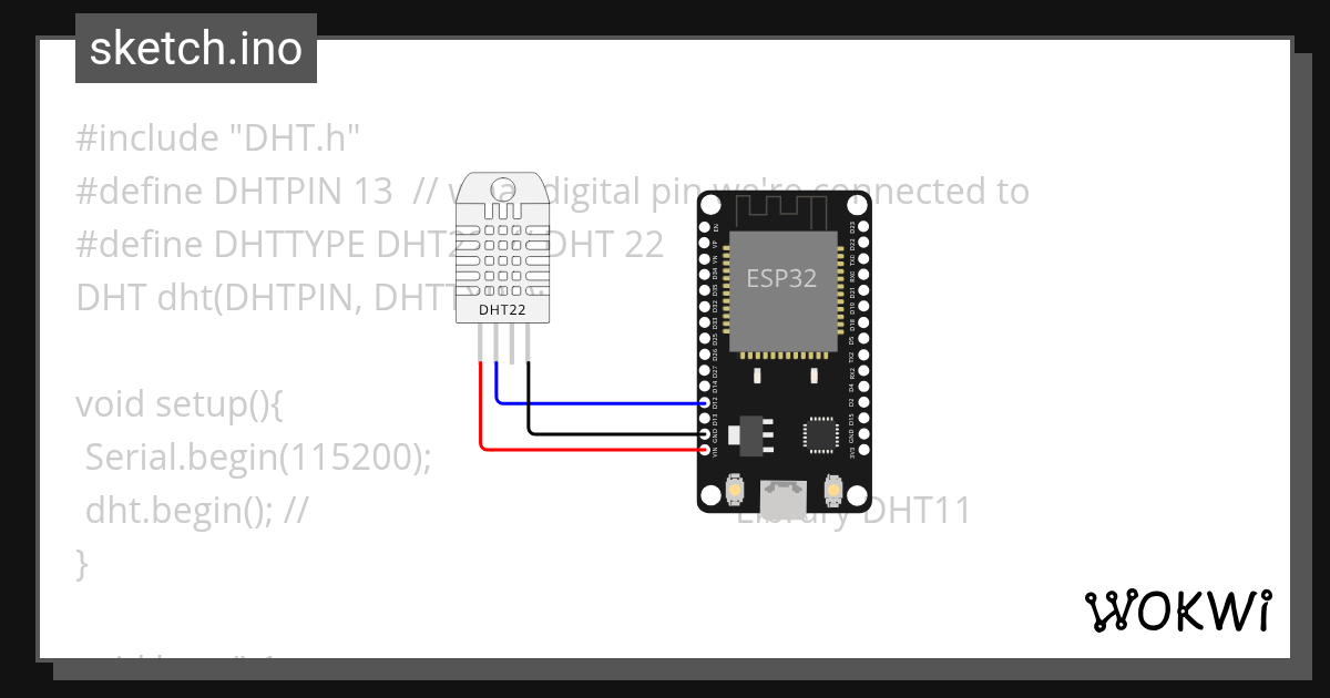 Lap 3 - Wokwi ESP32, STM32, Arduino Simulator