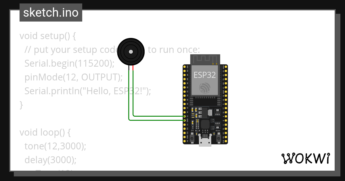 buzer - Wokwi ESP32, STM32, Arduino Simulator buzer - Wokwi ESP32, STM32, Arduino Simulator