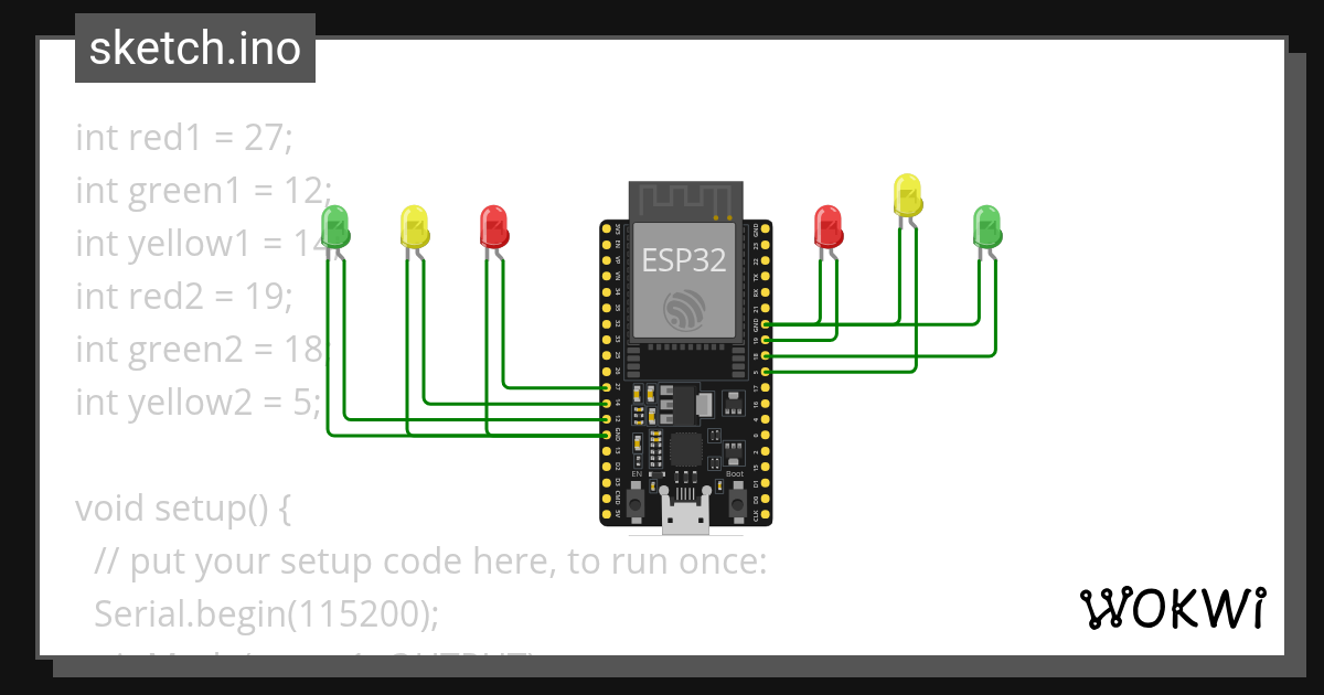 Wokwi - Online ESP32, STM32, Arduino Simulator