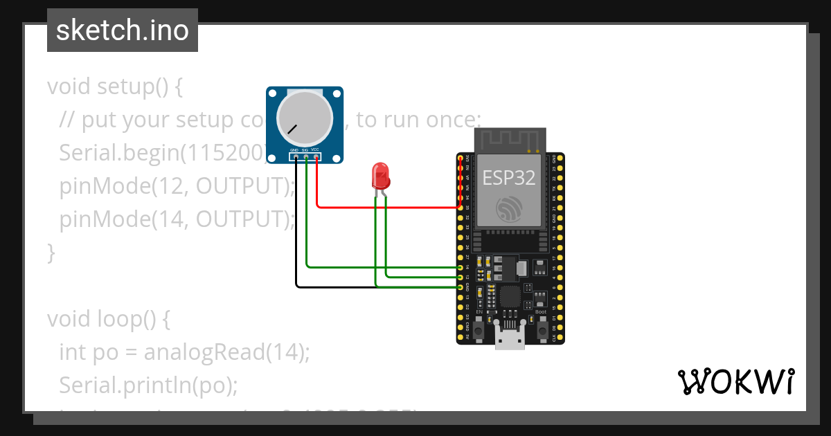 912_Ashok_Potentiometer - Wokwi ESP32, STM32, Arduino Simulator
