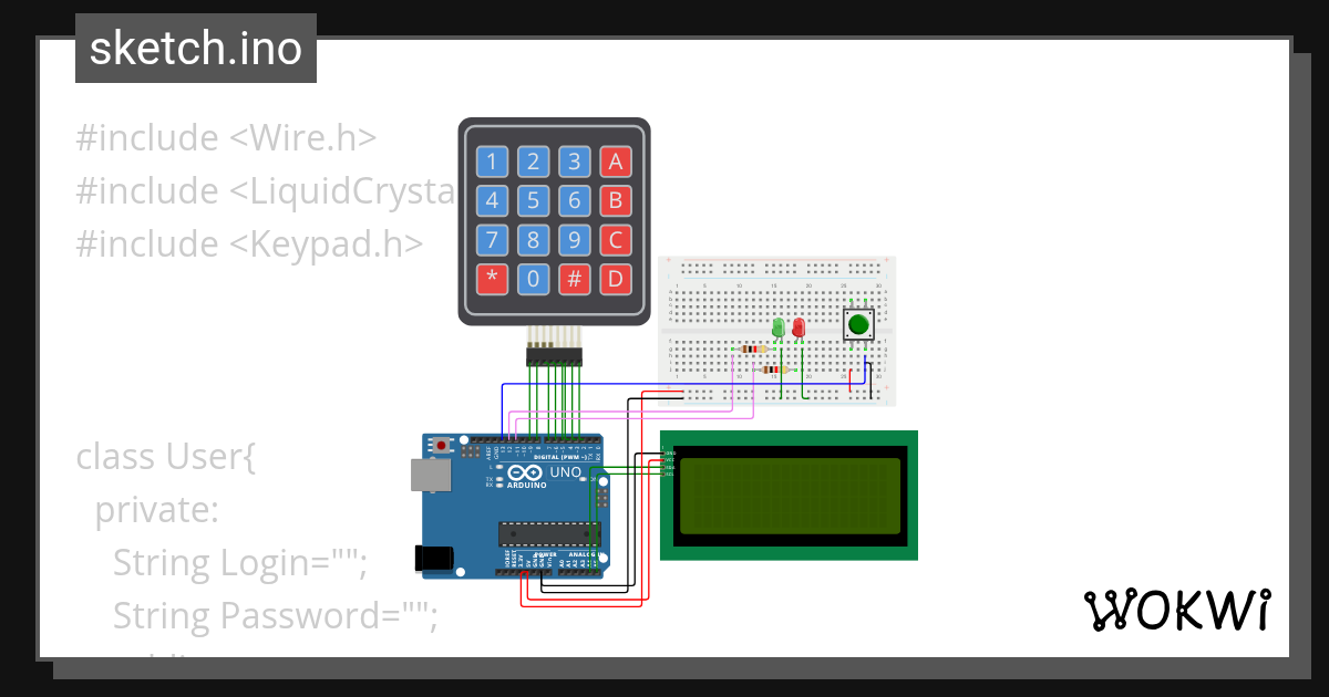 Authentication system Copy - Wokwi ESP32, STM32, Arduino Simulator