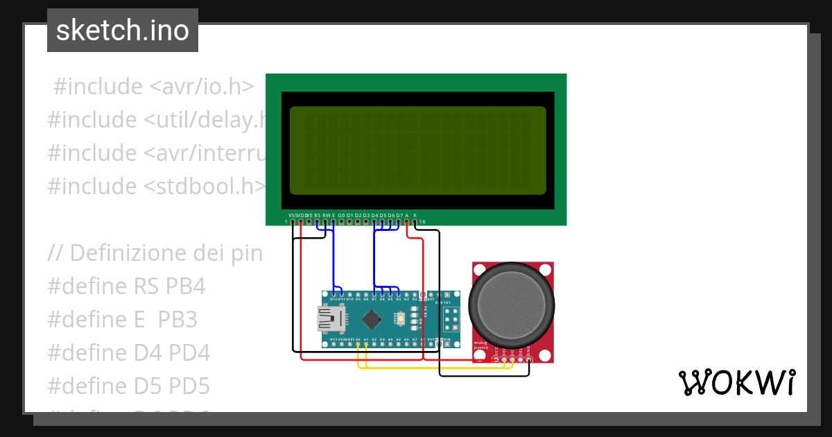 Animazione "Pac-Man" prova - Wokwi ESP32, STM32, Arduino Simulator