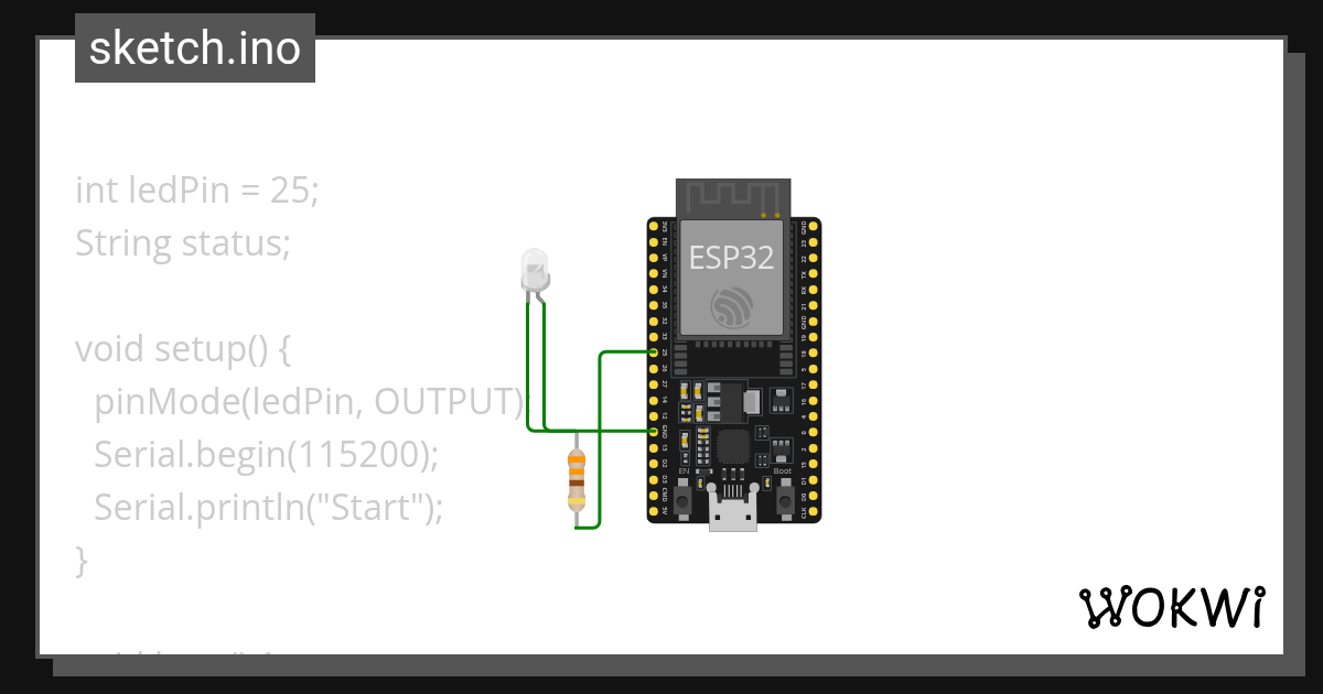 61 Using Serial Monitor Wokwi Esp32 Stm32 Arduino Simulator 3683