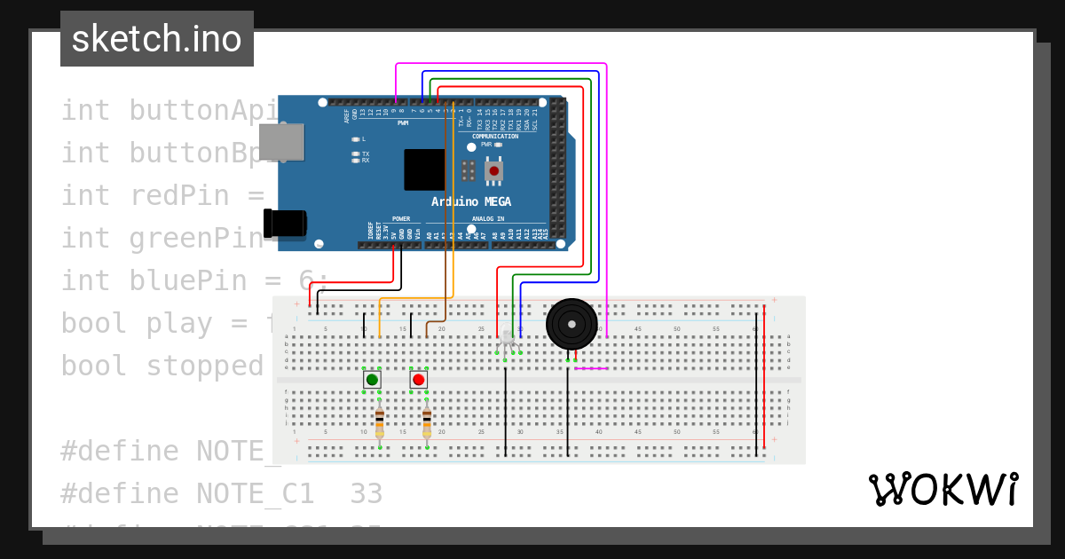 Doom Music Machine Wokwi Esp32 Stm32 Arduino Simulator 6131