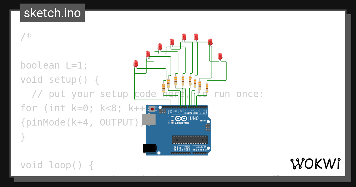 Declarando Una Variable Booleana Wokwi Esp32 Stm32 Arduino Simulator