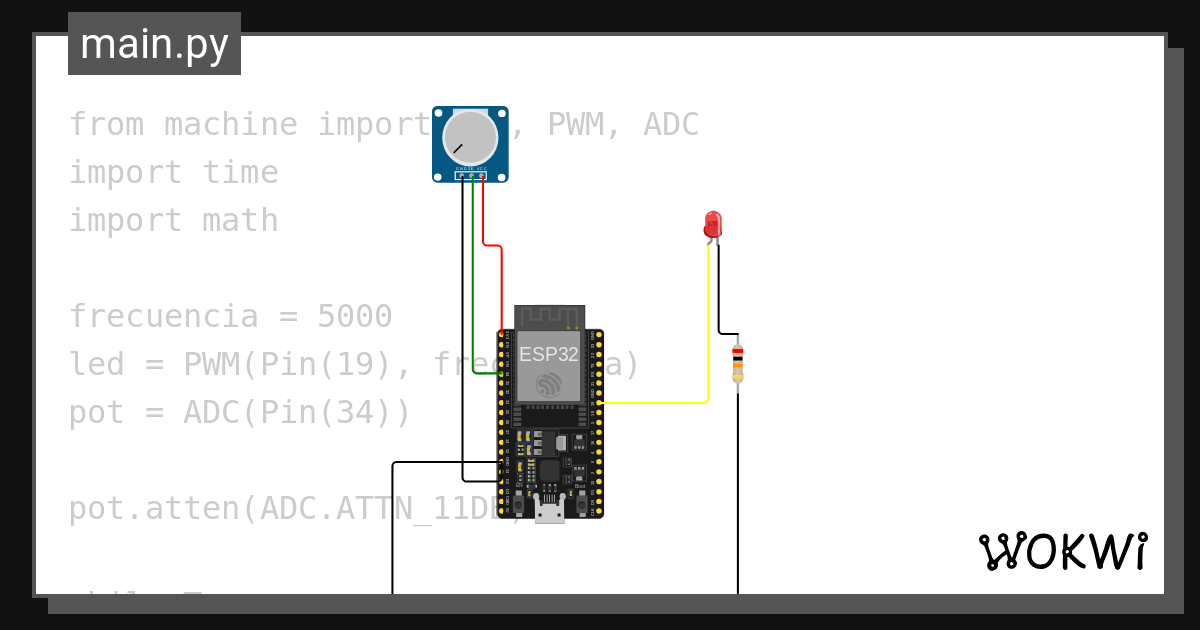 Usandopotenciador Wokwi Esp32 Stm32 Arduino Simulator 6955